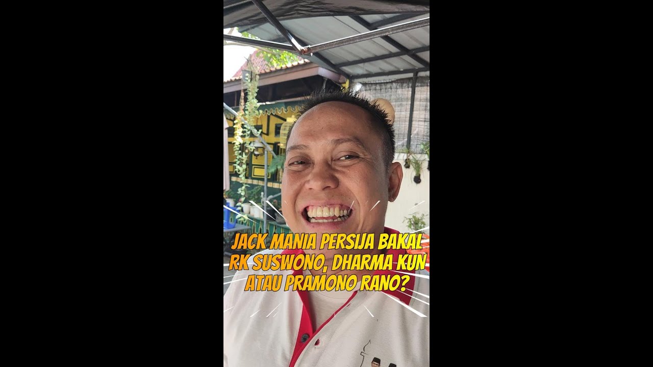 JAK MANIA PERSIJA PILIH RK SUSWONO, PRAMONO RANO ATAU CALON INDEPENDEN. MISTERI KAH? #jackmania ...