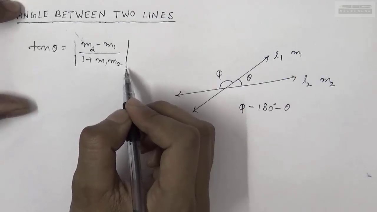How To Find Angle Between Two Lines Hindi YouTube how-to-find-angle-between-two-lines-hindi-youtube