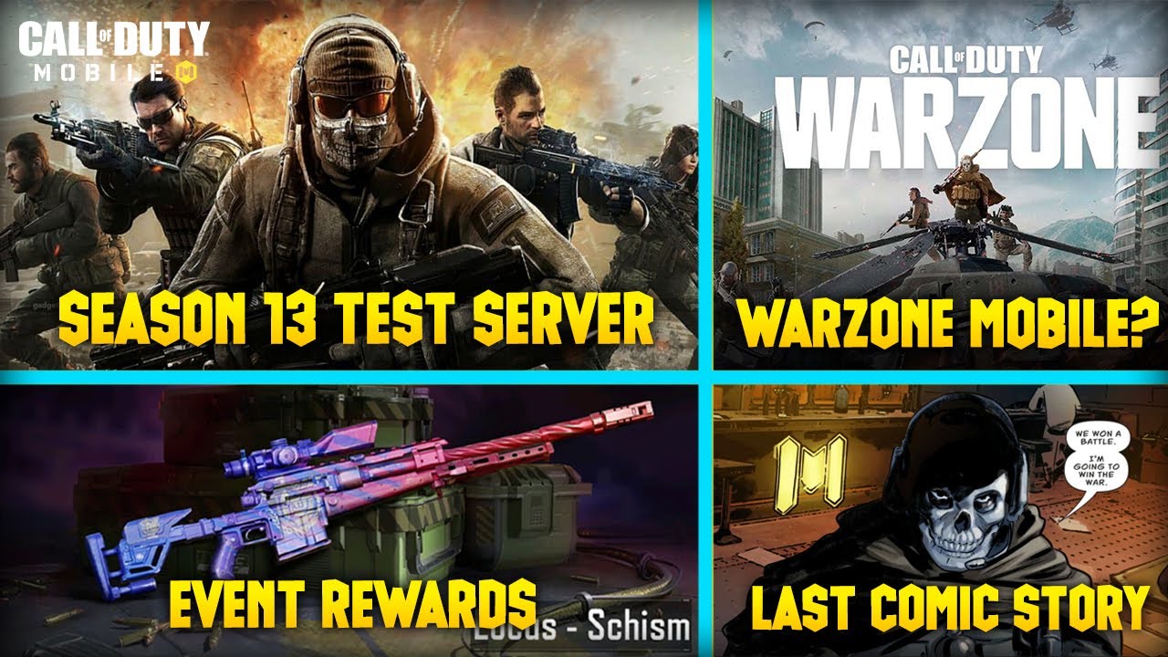 COD MOBILE SEASON 13 TEST SERVER RELEASE DATE | COD MOBILE WARZONE ...