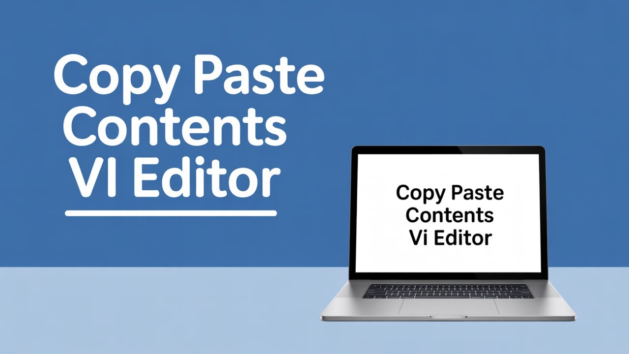 How to Copy Paste Contents in the VI Editor [Linux/Ubuntu GUIDE] - YouTube