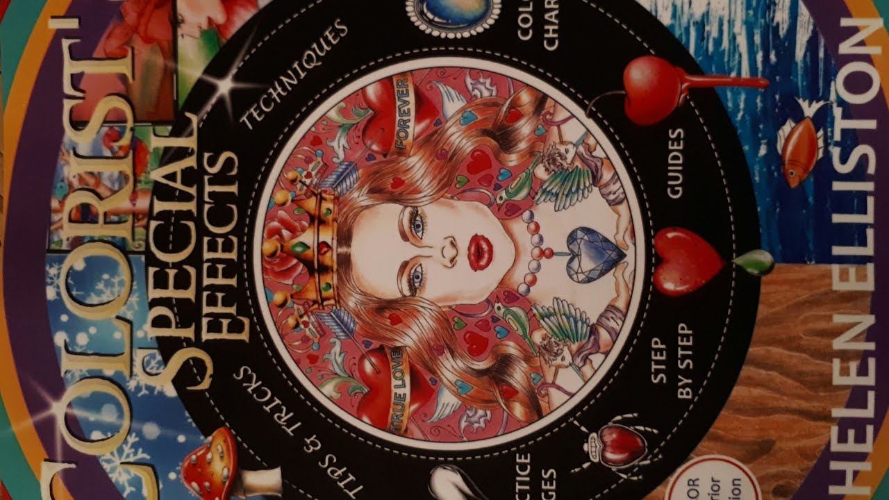 Présentation: Colorist's spécial effects - livre de coloriage - YouTube