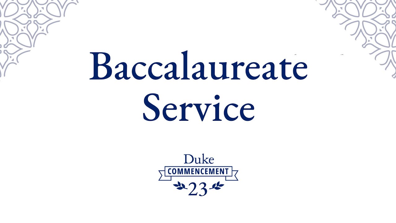 2023 University Baccalaureate Service (1:00 P.M.) - YouTube