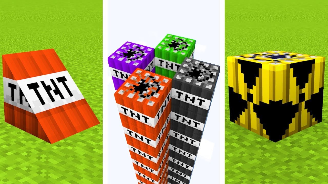 top 10 best minecraft tnt experiments - YouTube