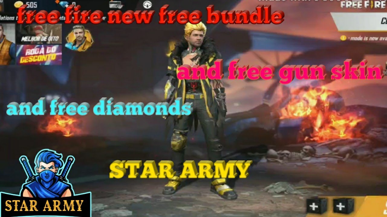 Free fire new event. Free New bundle. Free gun skin. Free diamond ...