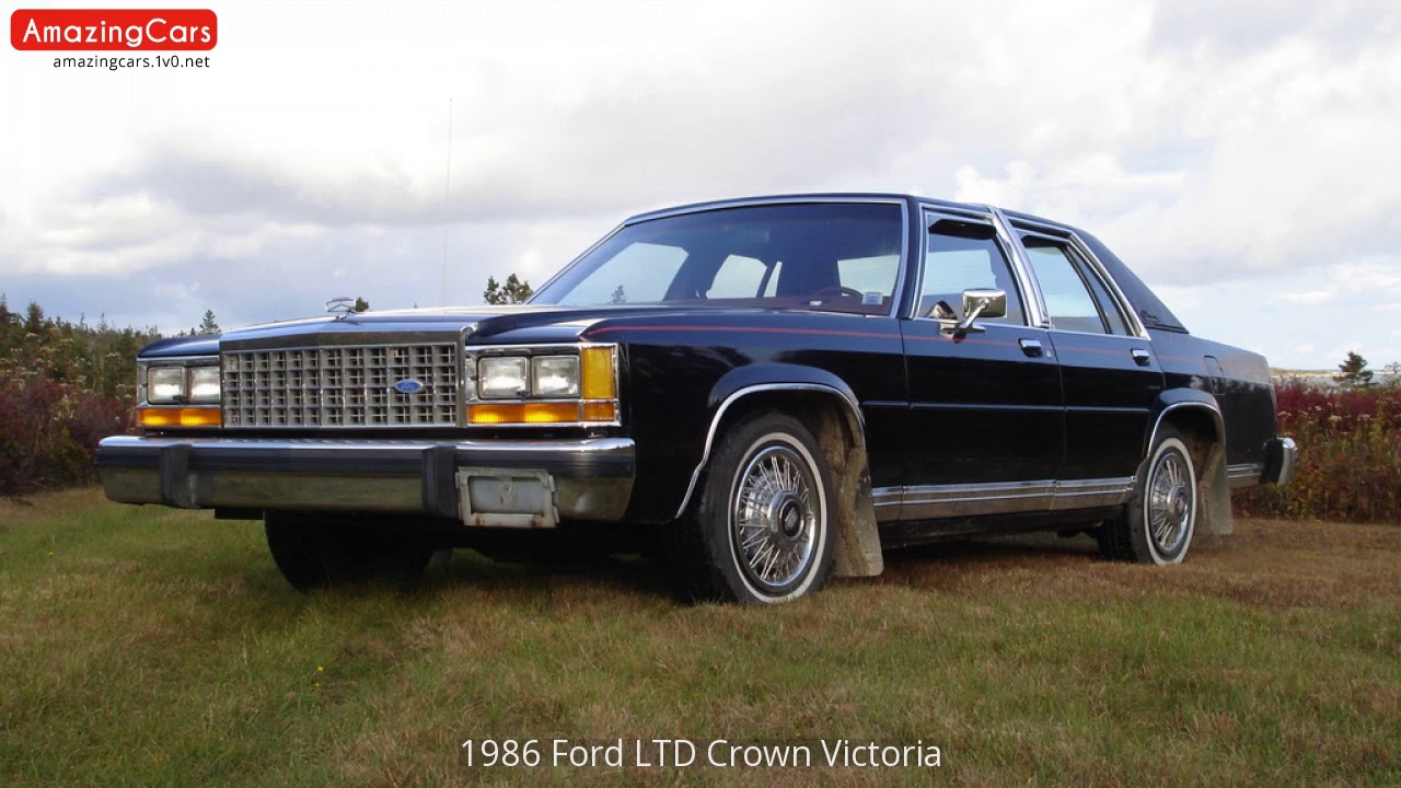 1986 Ford LTD Crown Victoria - YouTube