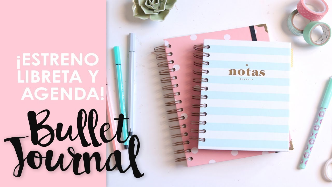 Organización: Bullet Journal y Agenda Charuca - YouTube