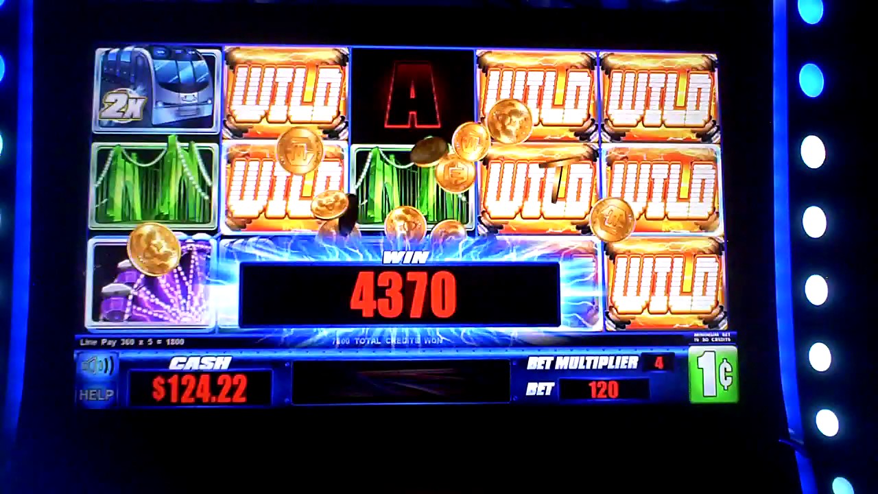 High Voltage Blackout Slot Machine Line Hit - YouTube