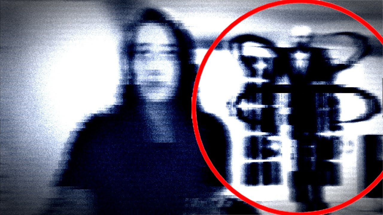 Slender Man Caught on Tape During YouTube Vlog Update - YouTube
