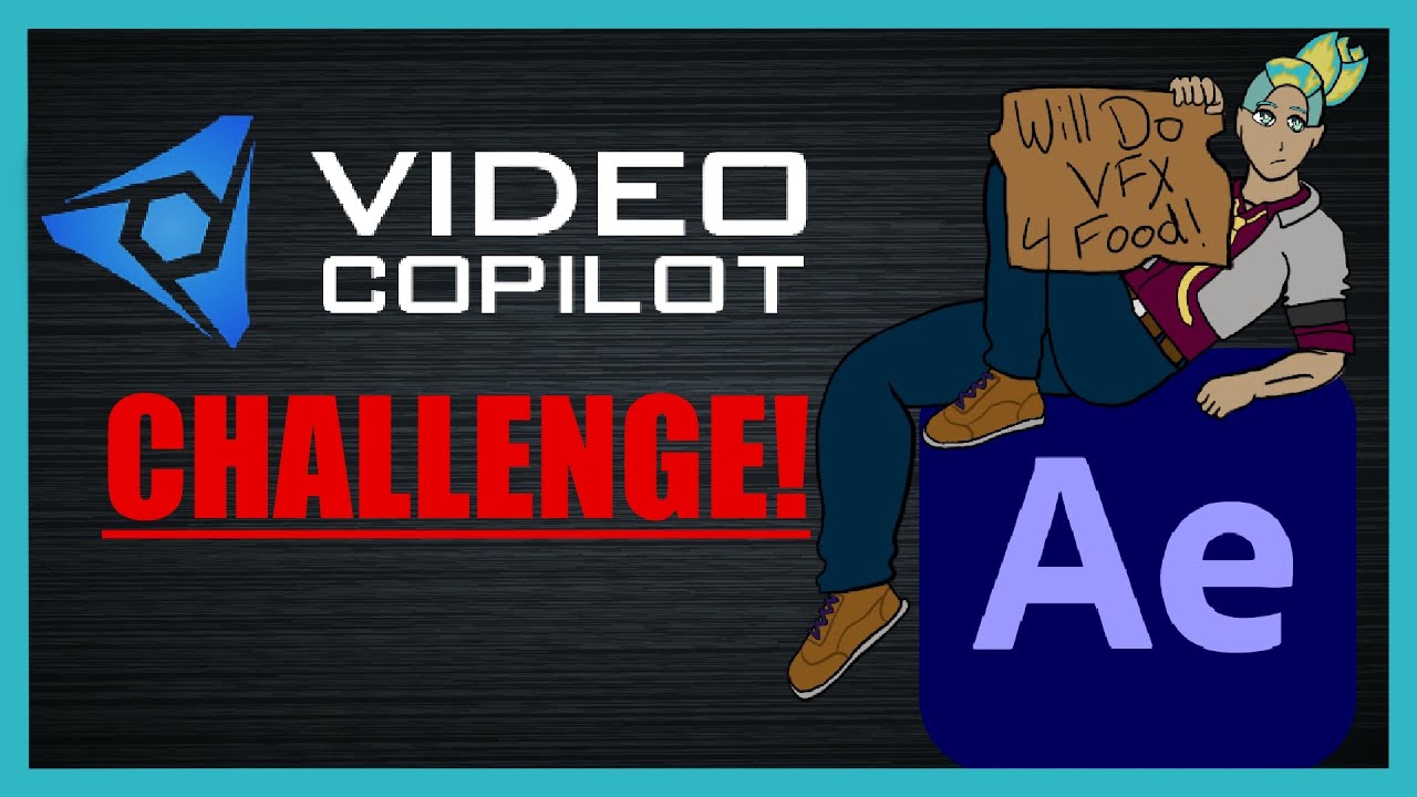 Video Copilot Challenge Day 2! After Effects Tutorials - YouTube
