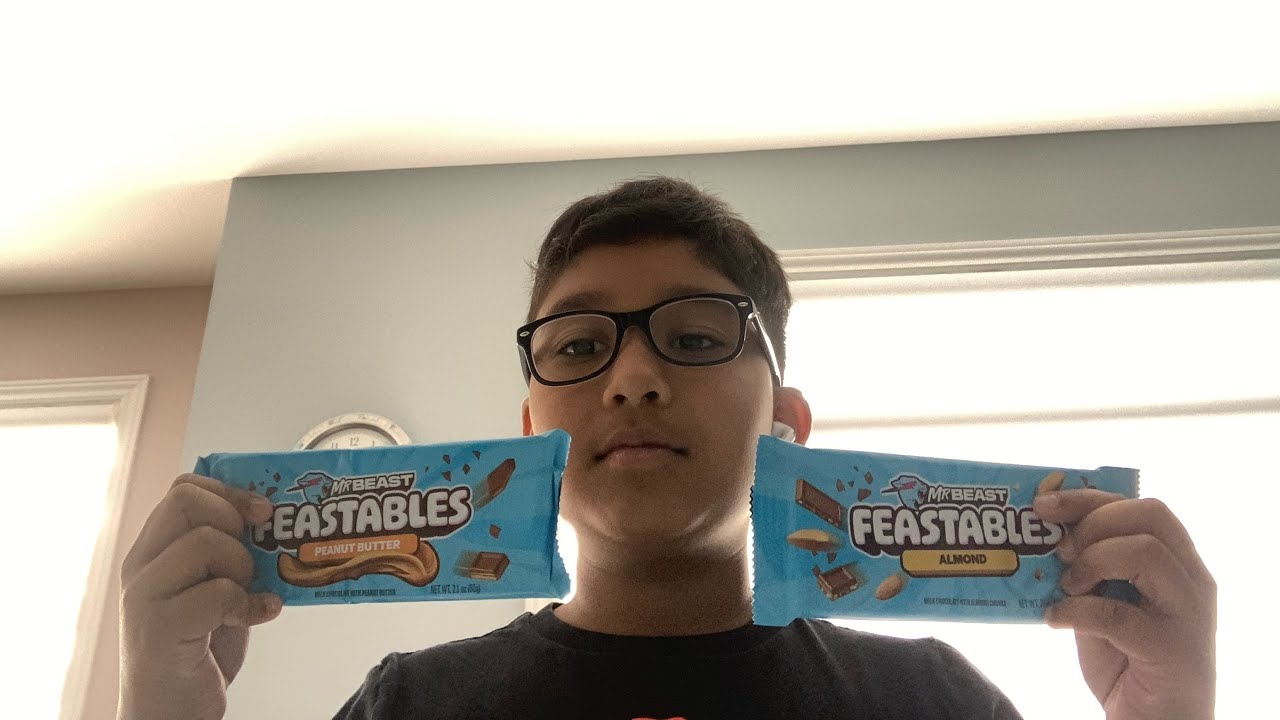 Trying Feastables part 2 @MrBeast #feastables - YouTube