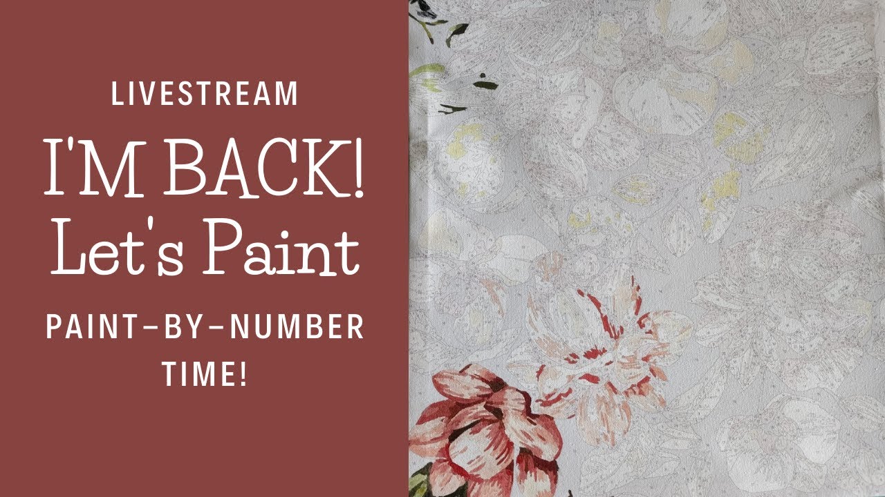 Let's See How Far I Can Get this Paint by Number Done | Craft-Ease Kit ...