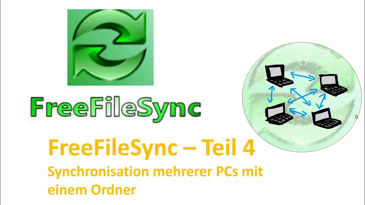 04_Synchronisation mehrere PC in einen Ordner mit FreeFileSync - YouTube
