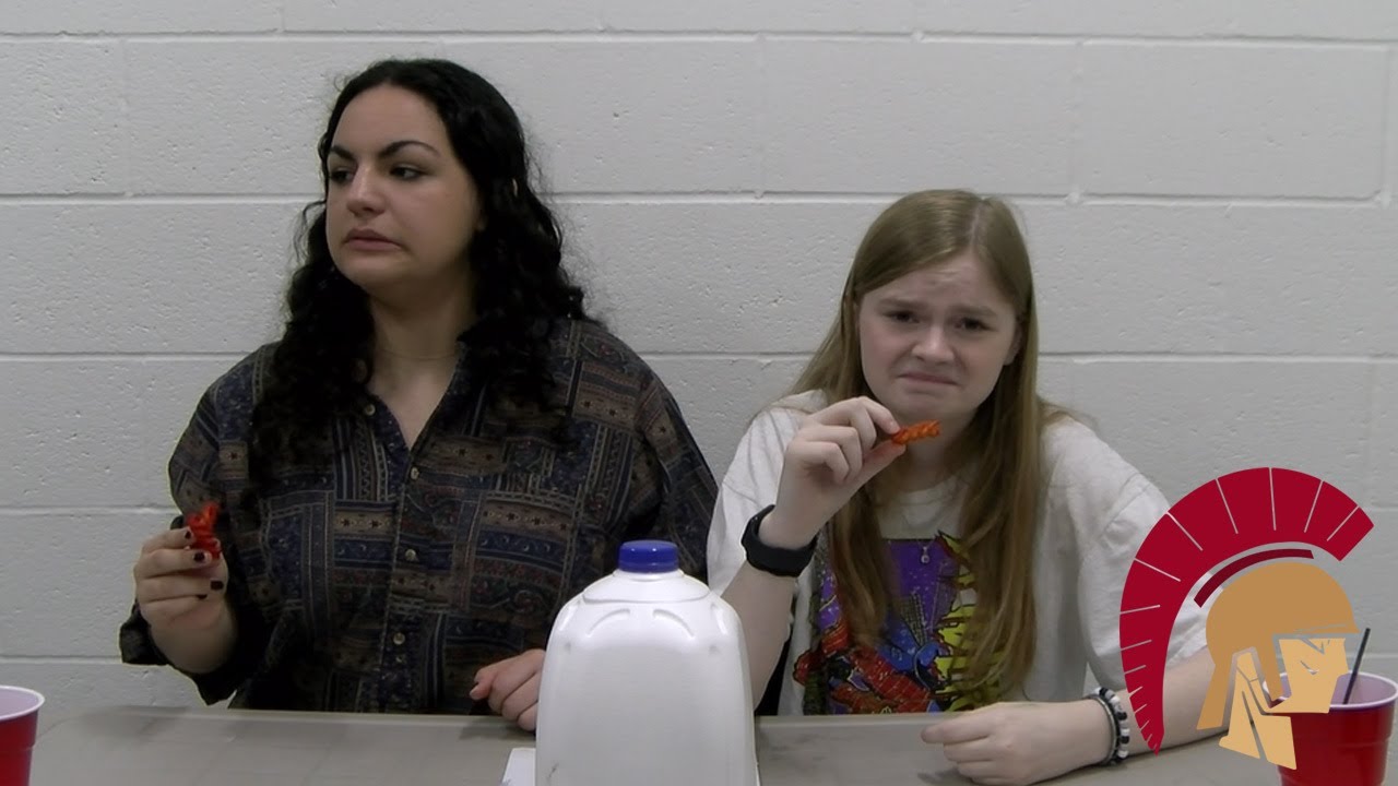 Charleston Chews Hot Chip Taste Test - YouTube