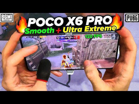 Poco x6 pro 🔥 xiaomi hyper oS 1.0.10.0 update bgmi test 😍 # ...
