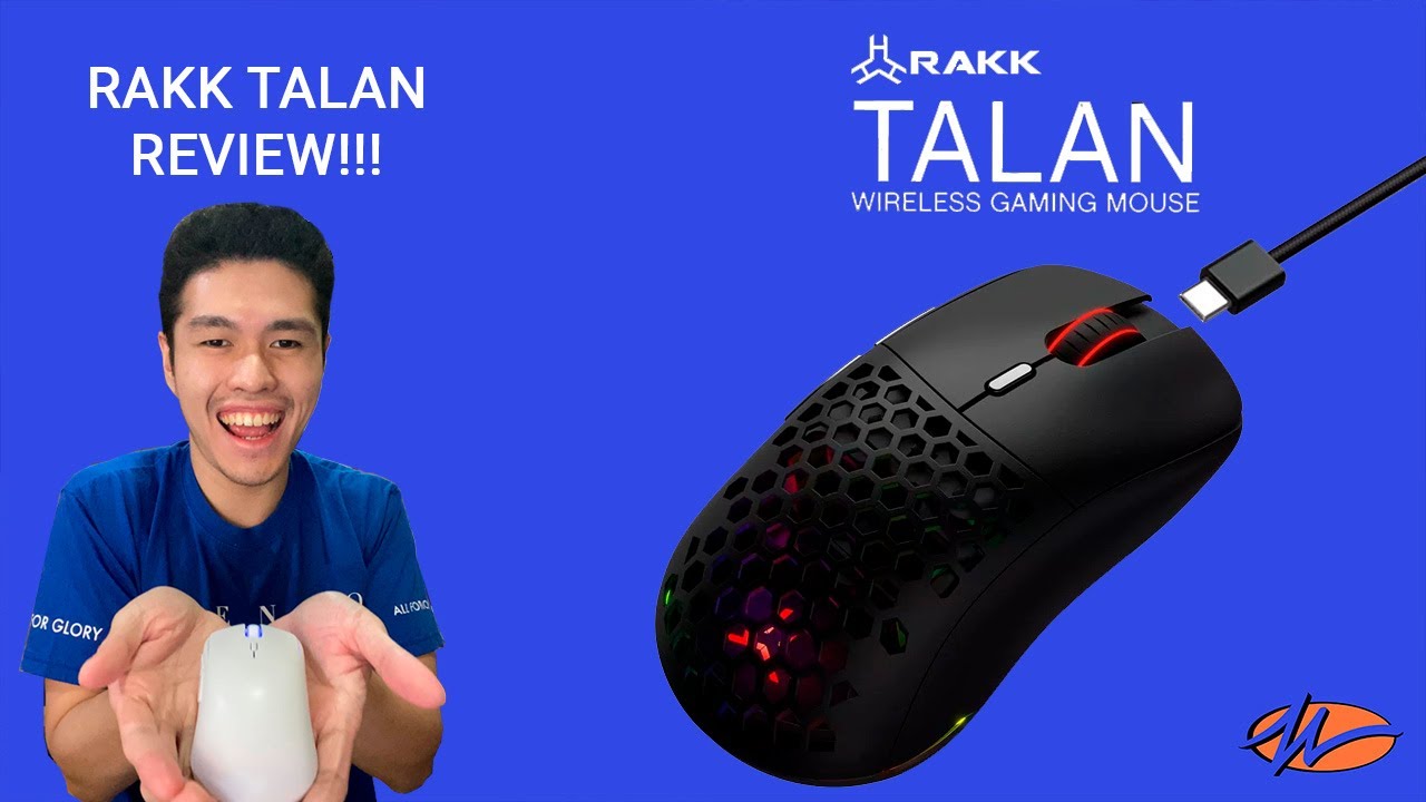 [FIL] Rakk Talan Wireless Gaming Mouse Review - YouTube