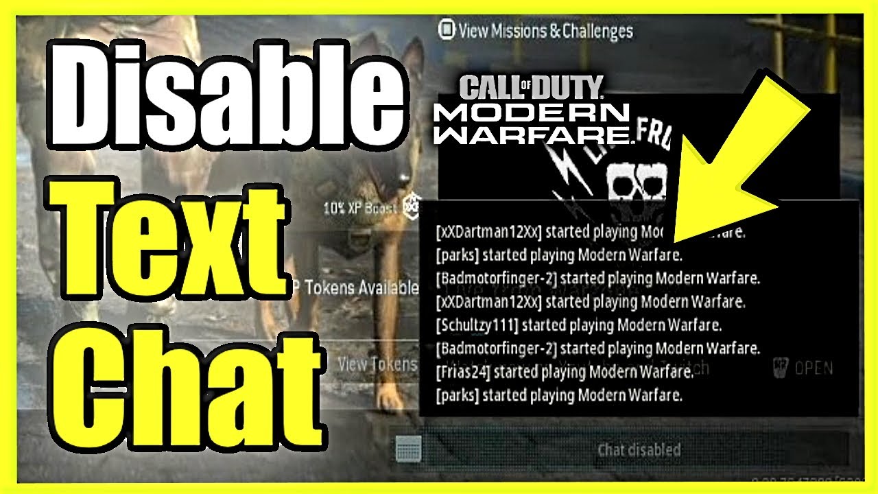How To DISABLE Text Chat On Call Of Duty Warzone Or Modern Warfare Easy Method YouTube how-to-disable-text-chat-on-call-of-duty-warzone-or-modern-warfare-easy-method-youtube