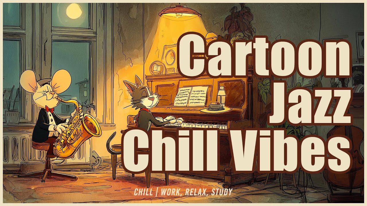 Chill Cartoon Jazz for Relax & Focus | 2 Hours of Tom & Jerry-Inspired ...