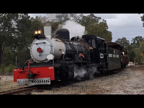 Bennett Brook Railway - NG 15 service train test - YouTube