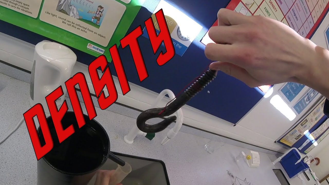 Density AQA GCSE Physics Required Practical. GoPro Science! - YouTube