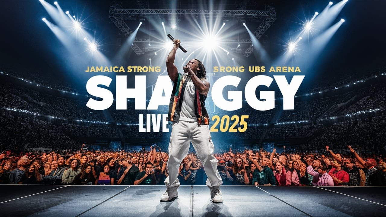 “Shaggy LIVE 2025 | Jamaica Strong Concert Highlights UBS Arena | It ...