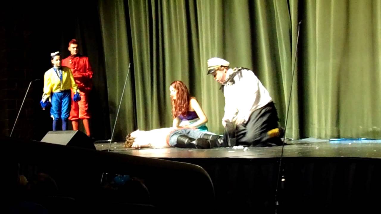 Little Mermaid- the storm scene - YouTube