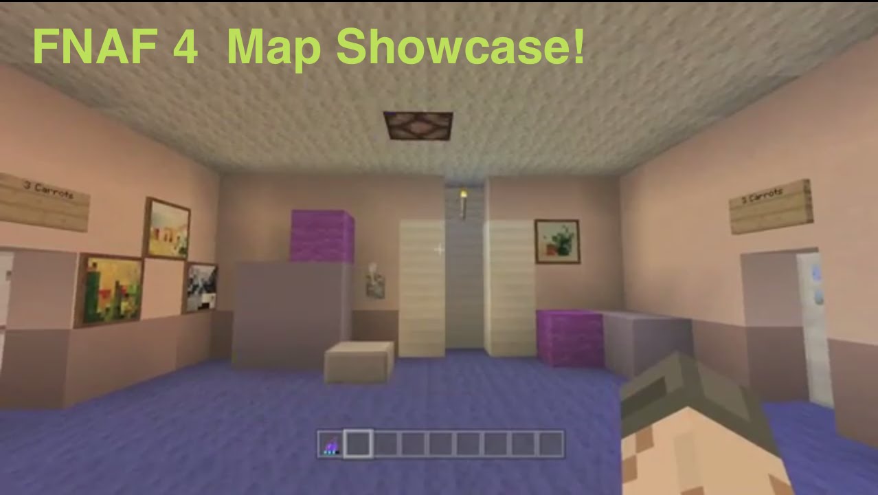 FNAF 4 Minecraft "Showcase" ;O - YouTube