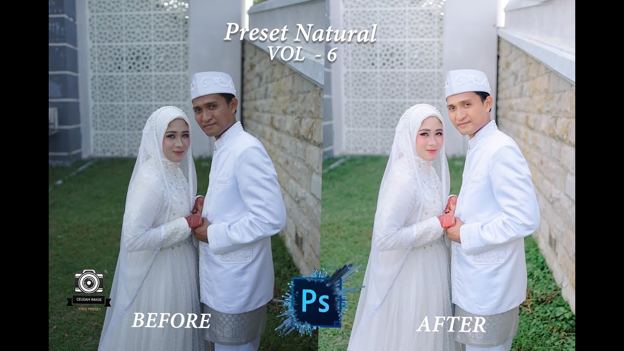 FREE PRESET PHOTOSHOP DAN SIMPEL EDITING VOL - 6 BONUS DNG - YouTube