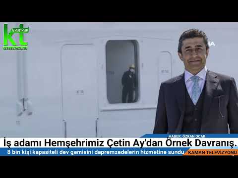 İş adamı Çetin Ay'dan örnek davranış