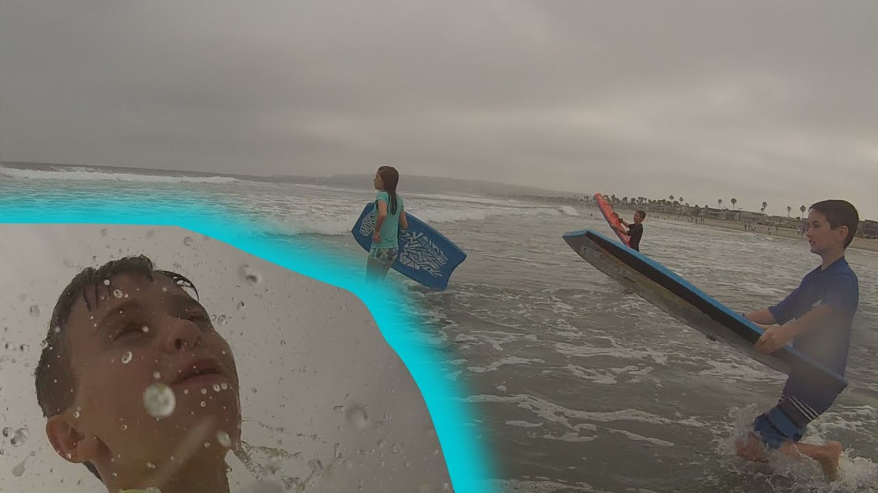 BOOGIE-BOARDING FAILS - San Diego Day 2 - YouTube