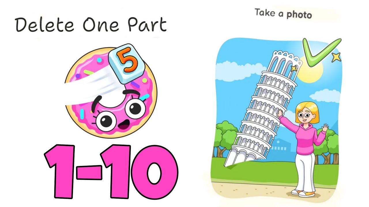 DOP 5 (Delete One Part) Level 1-10 Walkthrough Solution - All Levels ...