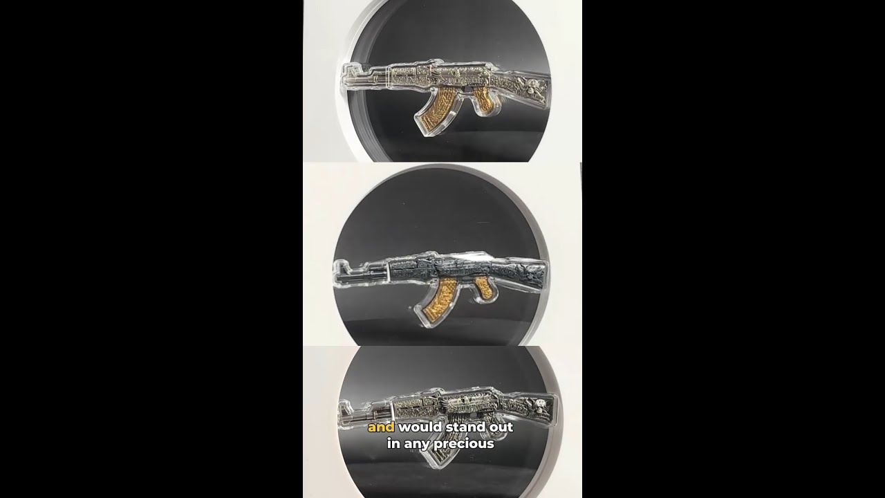2024 Chad Silver Assault Rifles: A Numismatic Triumph - YouTube