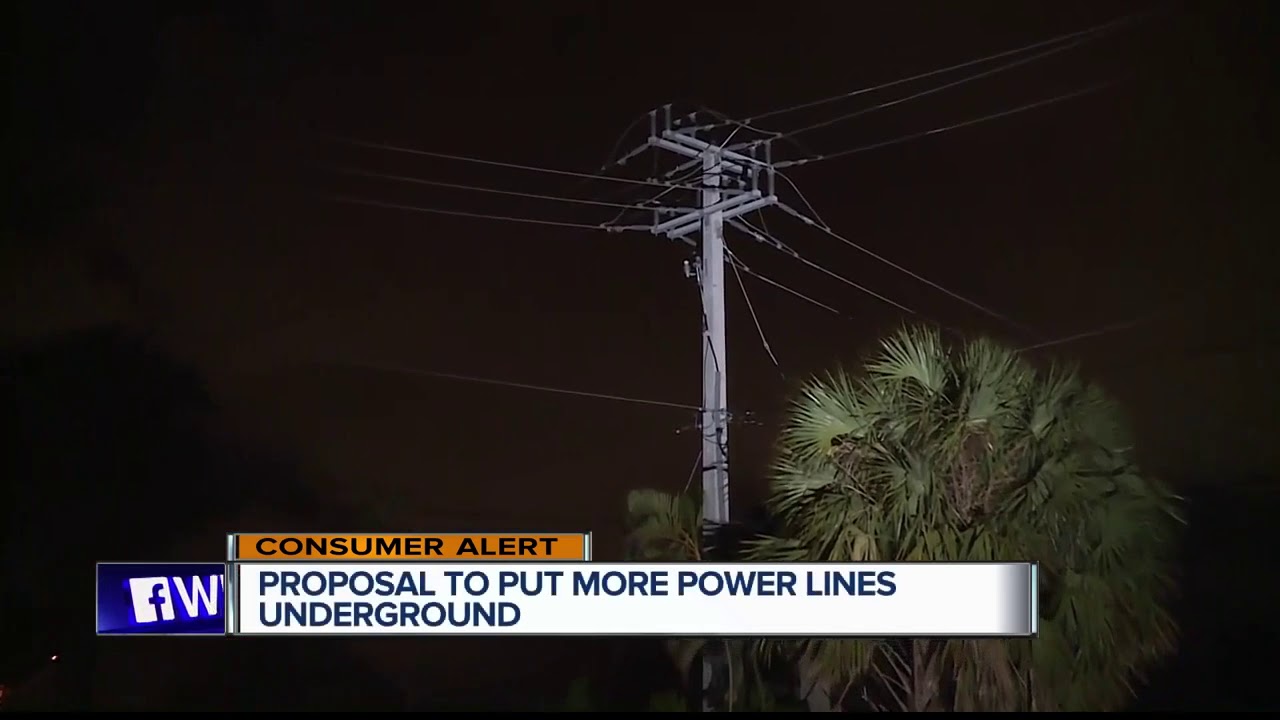 Florida bill would require electric companies to place more power lines ...