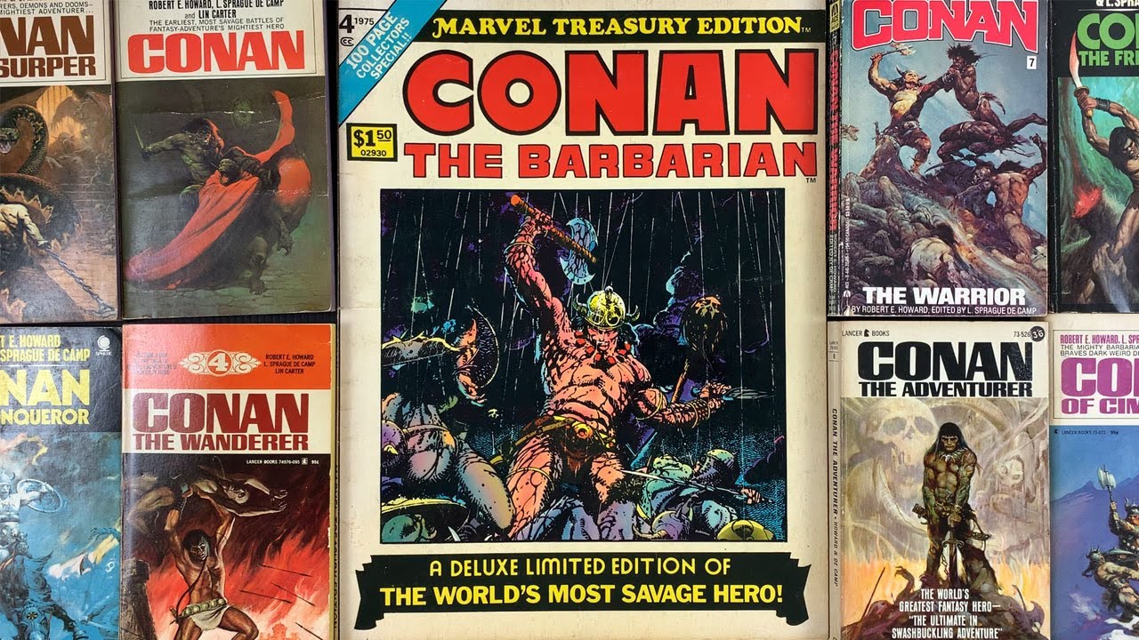 Barry Windsor Smith's Conan: Red Nails Treasury Edition! - YouTube