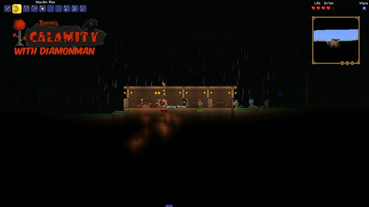 Terraria Calamity Mod #1: We're Back! - YouTube