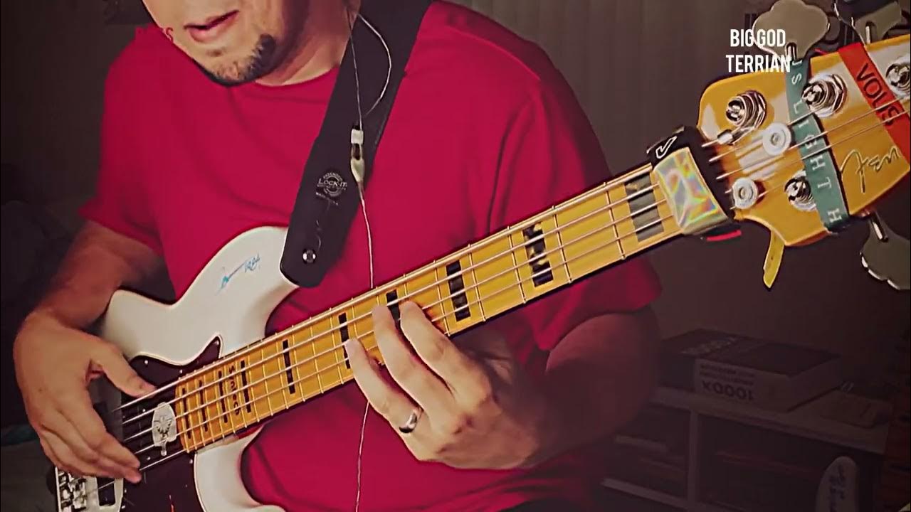 Big God - Terrian | bass cover - YouTube