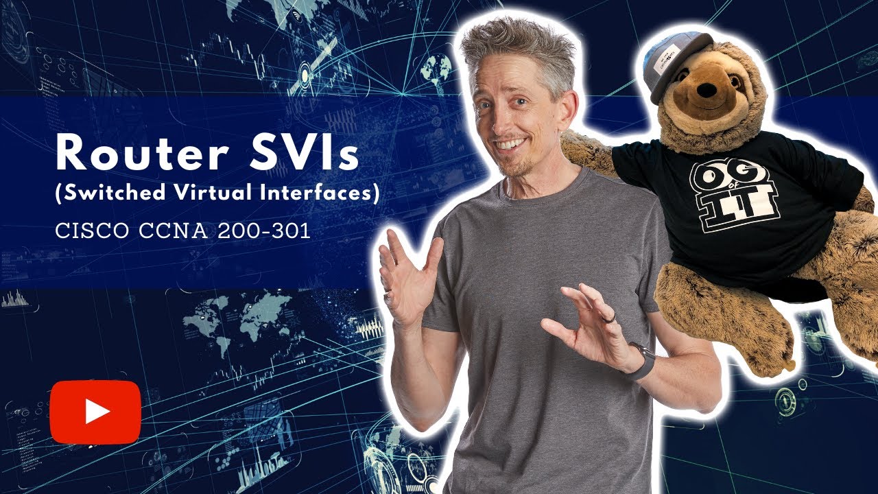 Switched Virtual Interfaces (SVIs) on Routers | Cisco CCNA 200-301 ...