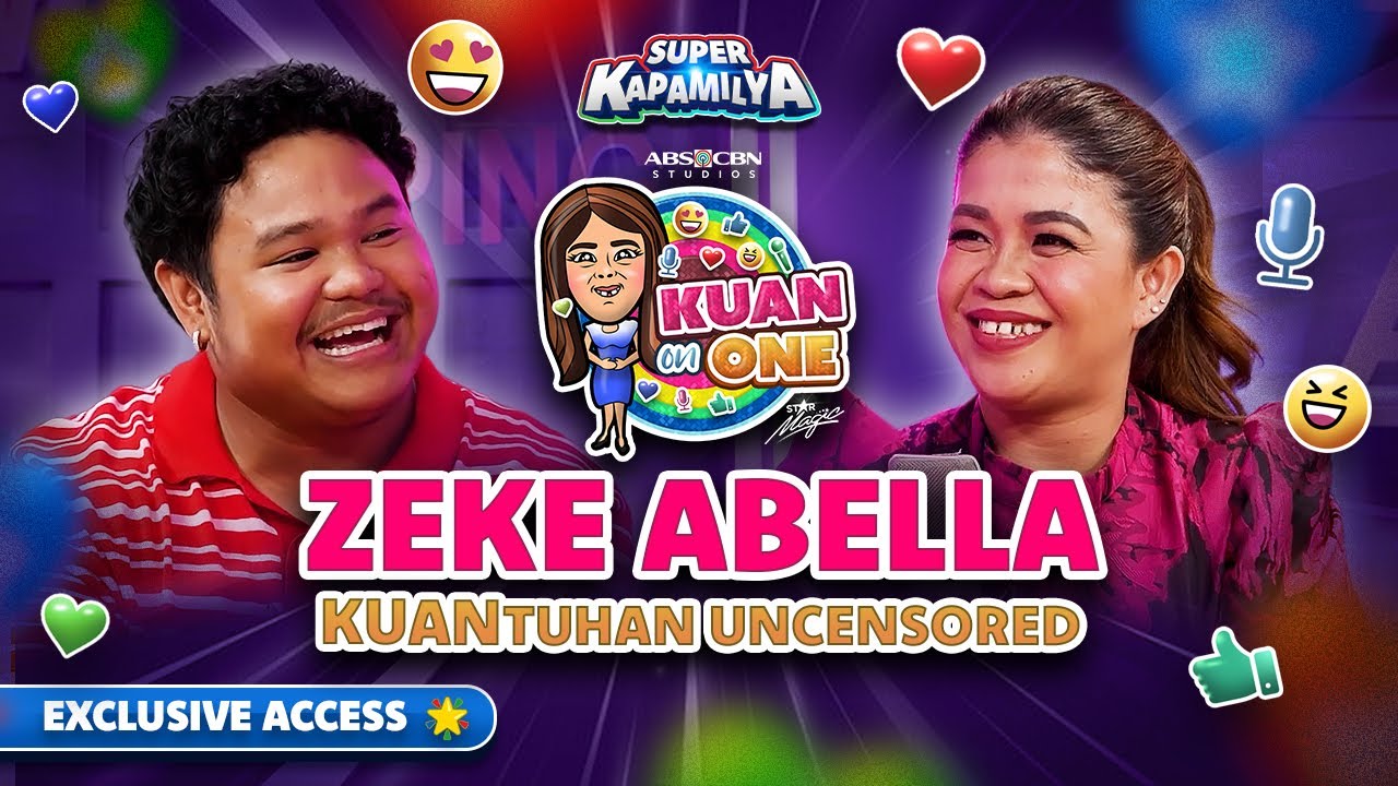 Zeke Abella - KUANtuhan Uncensored - #KuanOnOne | Super Kapamilya - YouTube