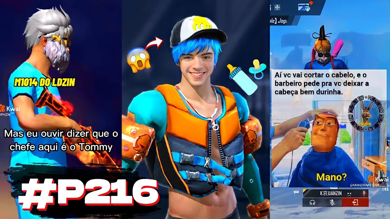 OS MELHORES MEMES DE FREE FIRE - ALOK VIROU CRIANÇA KKKK #P216 - YouTube