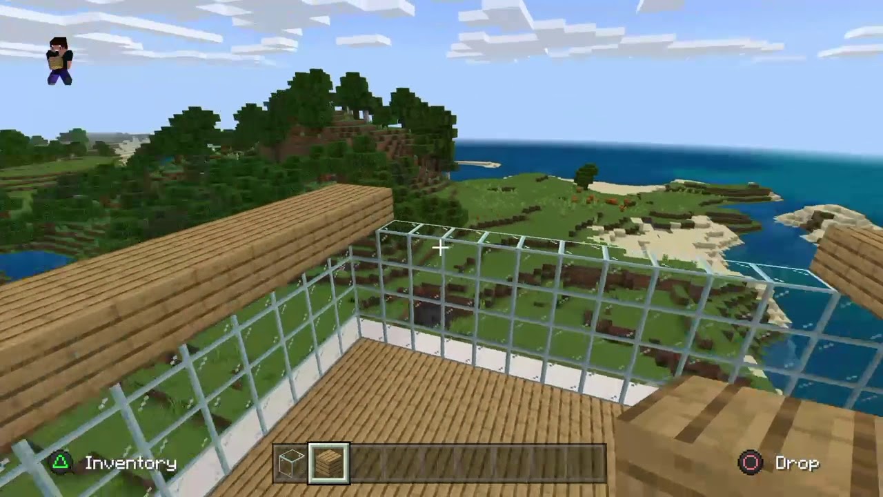 How to make a House on a Platform in Minecraft Part 2 - YouTube