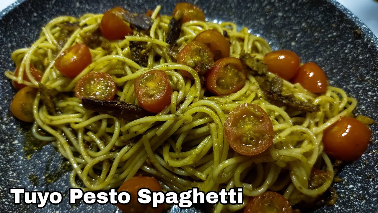 Easy Tuyo Pesto Spaghetti | Instantly Became Our Favorite Pasta Dish # ...