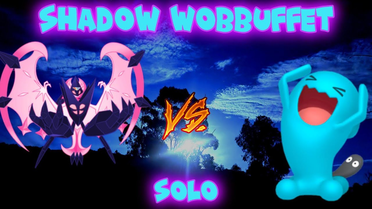 SHADOW WOBBUFFET SOLO, 1vs1, SHUNDO DAWN WINGS NECROZMA #pokemongo # ...