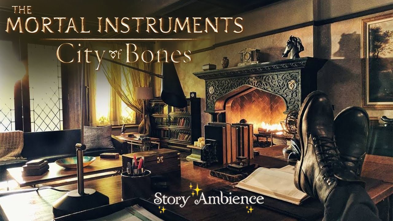 Jace Wayland's Room at the Institute🗡️🔮The Mortal Instruments Ambience ...