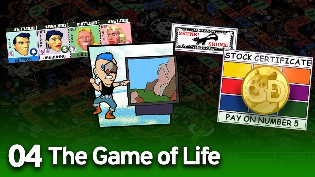 The Game of Life (1998) #4 | Full Playthrough | Enhanced Board - YouTube