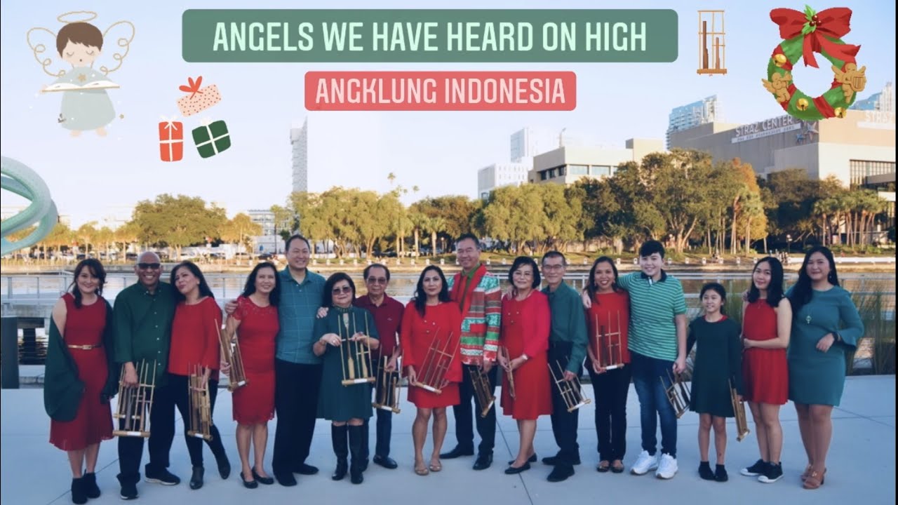 Angklung Indonesia - Angels We Have Heard On High - YouTube