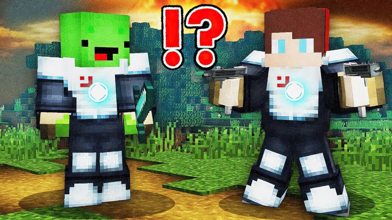 Everything is OVERPOWERED in Minecraft Challenge - Maizen Mizen Mazien JJ and Mikey - YouTube