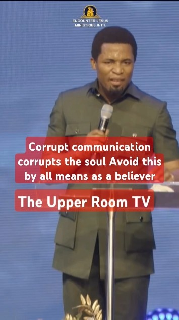 Avoid corrupt communication as a believer. #apostlemichaelorokpo - YouTube