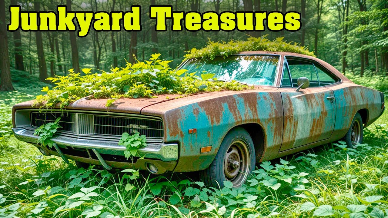 Million-Dollar Muscle Cars Left to Rot – Barn & Junkyard Finds You Must ...