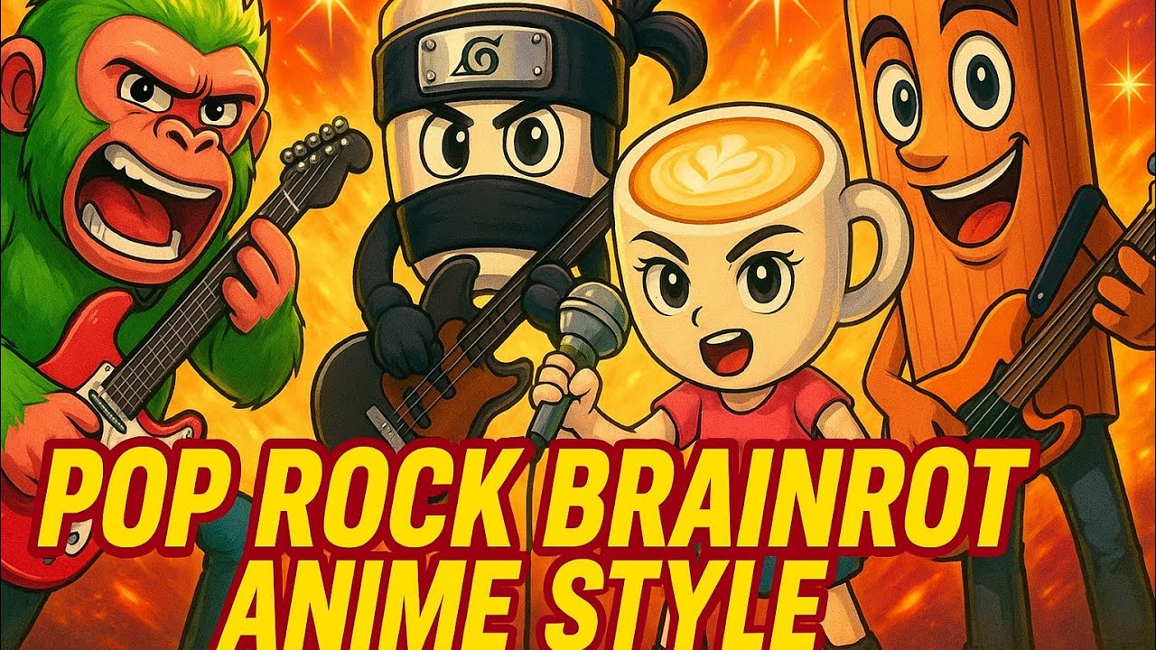Brainrot - Japanese Rock Style | Anime Opening Soundtrack (Original ...