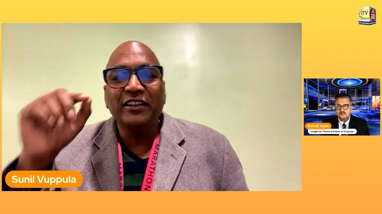 "Peace and Power of Purpose" with Sunil Vuppula | Insight Tonight with ...
