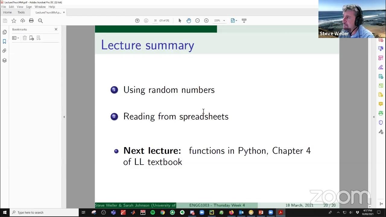 ENGG1003 Thursday Lecture - YouTube